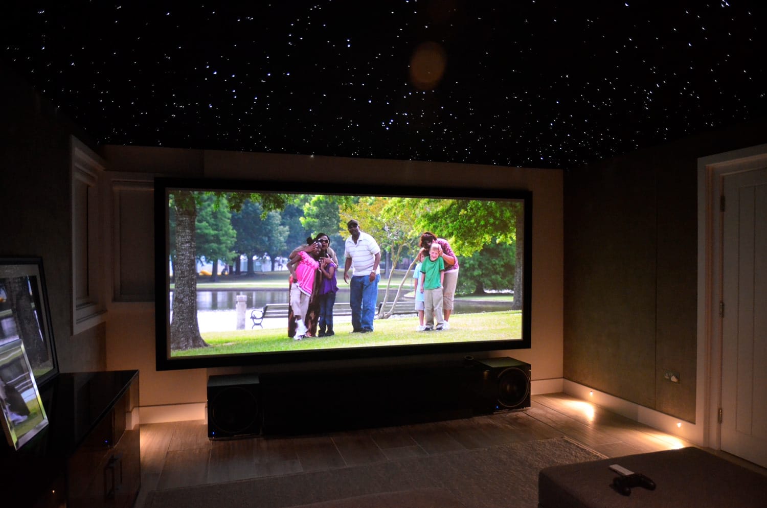 Customer Project 168 - Home Cinema room with Infinity ceiling ...